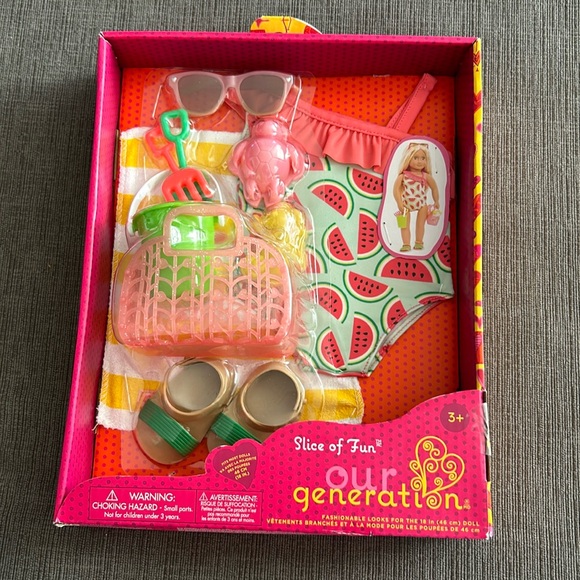 Our Generation | Toys | Our Generation 8inch Doll Outfit Slice Of Fun ...